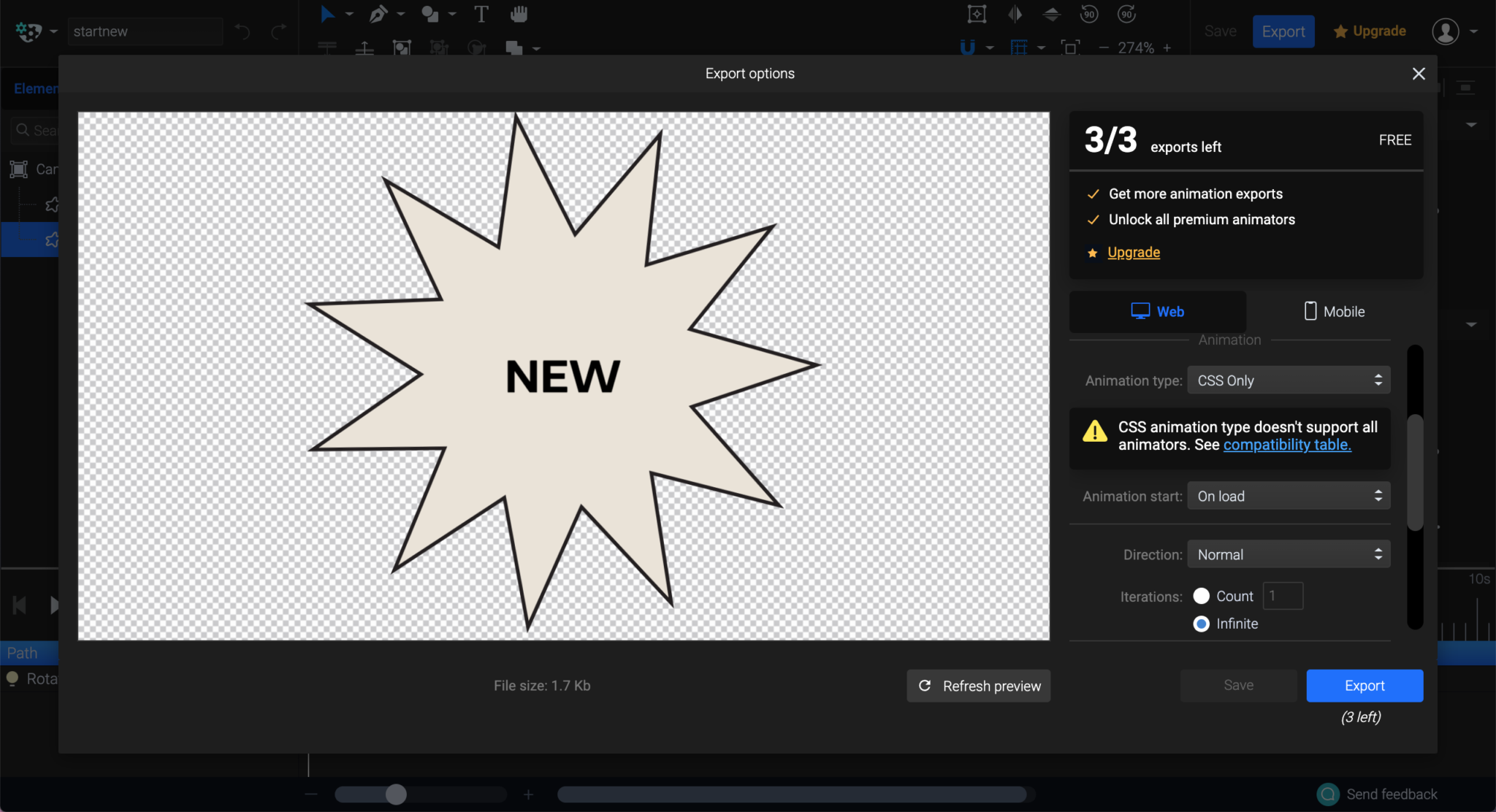 Animation on Showit - GIF, VIDEO, SVG - digitalandchic.com