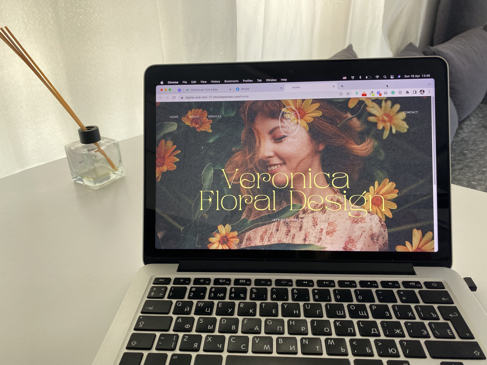 How to create a Grain effect in Showit - digitalandchic.com