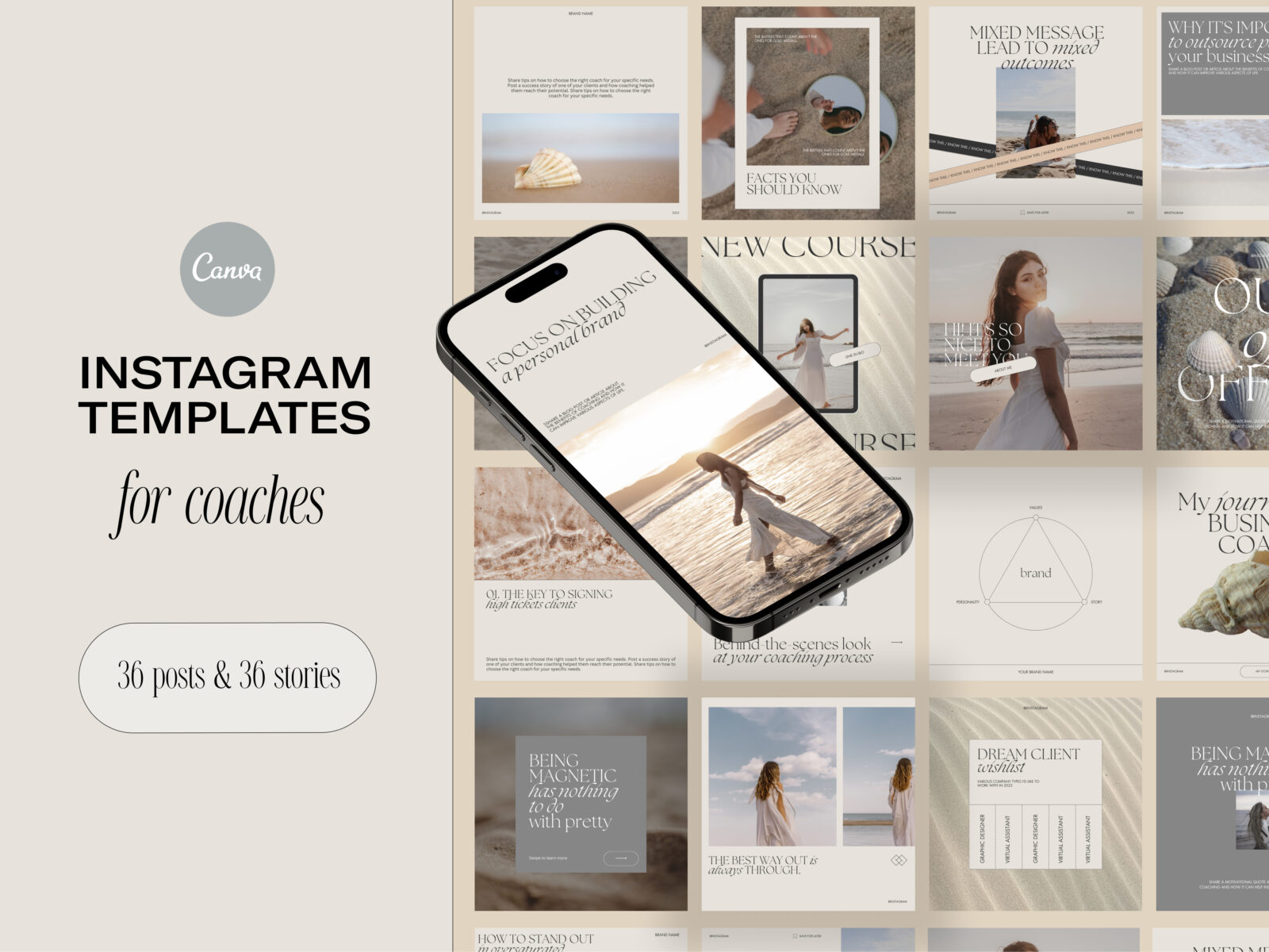 Canva Instagram Templates v2 - digitalandchic.com